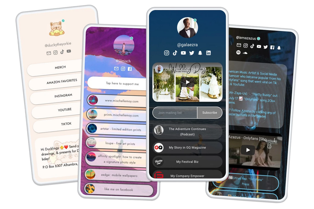 Linktree, Marea Alcalina, Olaclick y Beacons: Análisis Comparativo